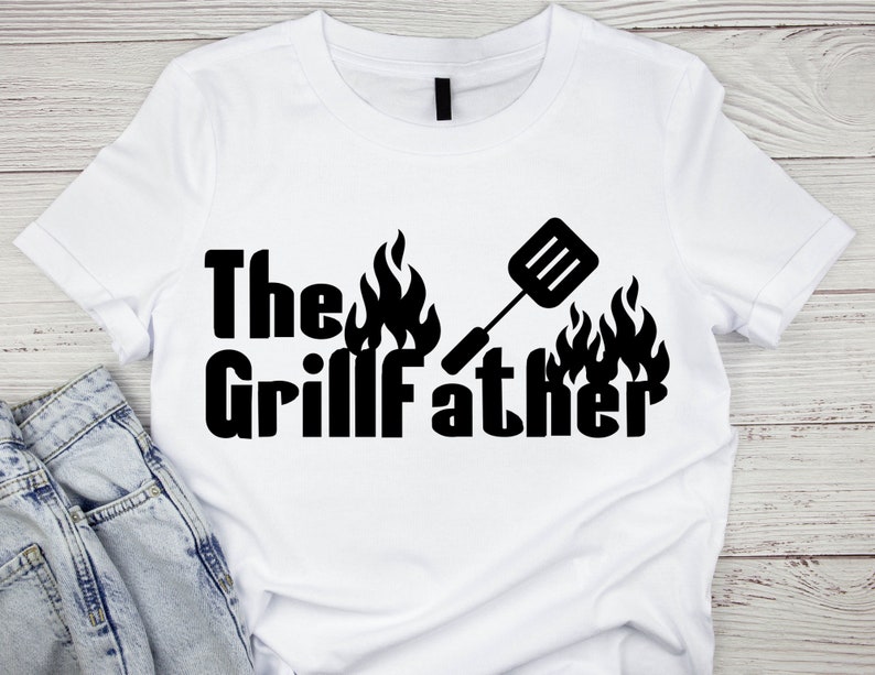 The Grill Father Sublimation PNG | Grilling Dad Sublimation | Fathers ...