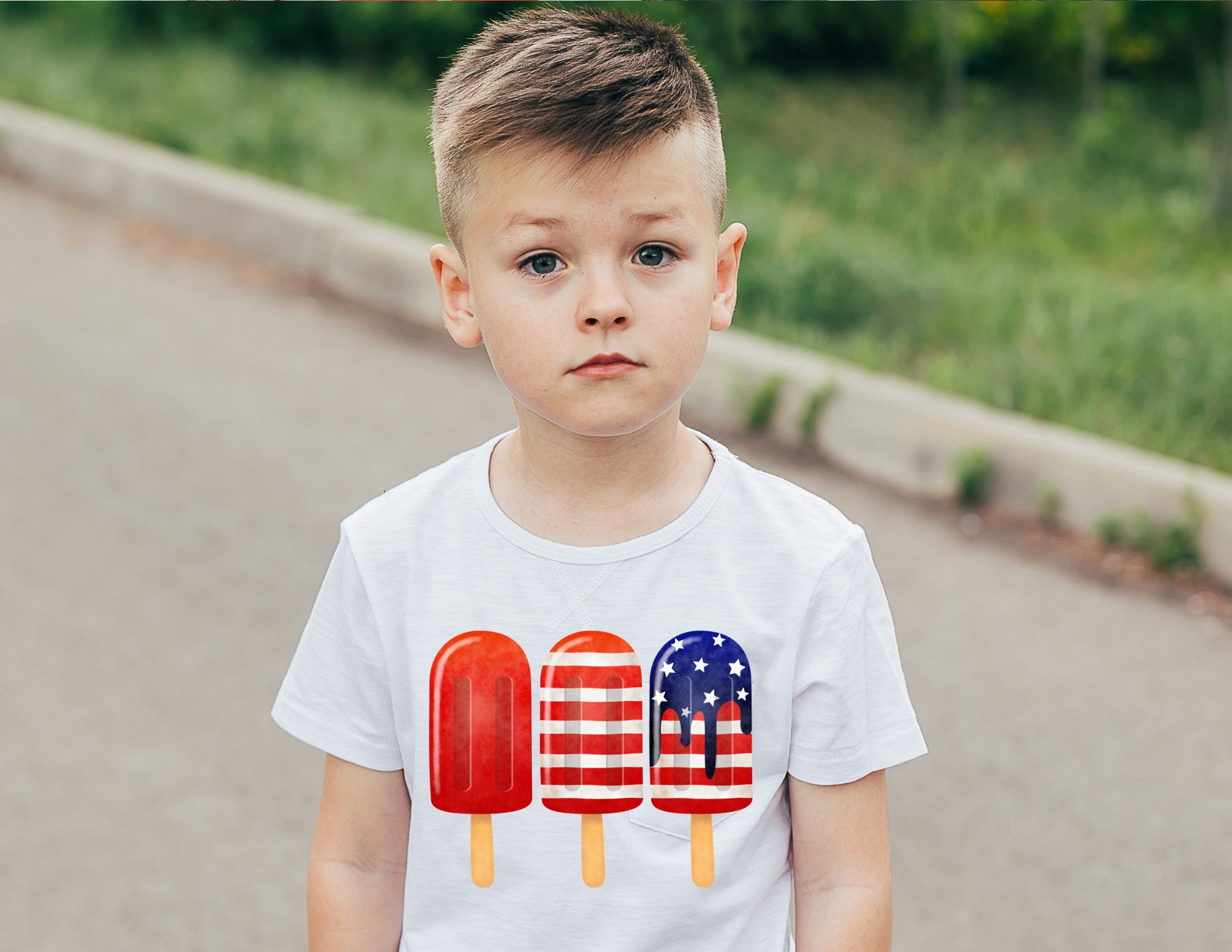 Patriotic Popsicle PNG Independence Day Design 4th of July PNG ...