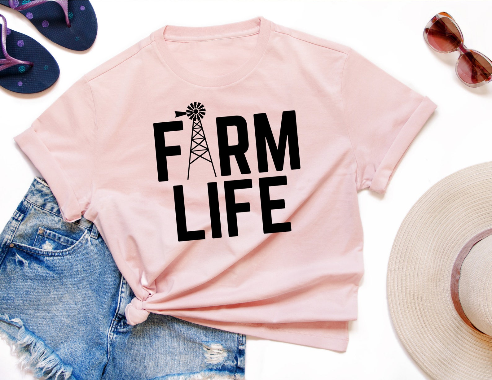 Farm Life Sublimation PNG | Windmill Sublimation Design | Farm Life PNG ...
