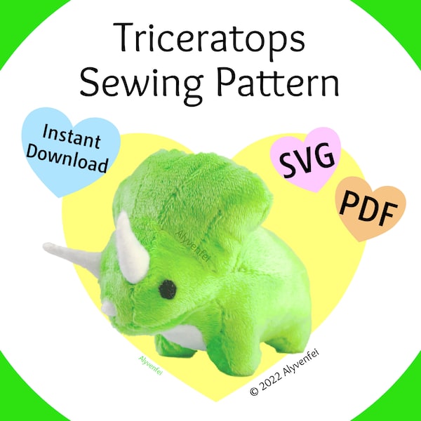 Duck Plushie Sewing Pattern PDF, SVG With Bonus Duckling and ...