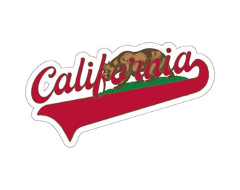 California Republic Flag Sticker - Etsy