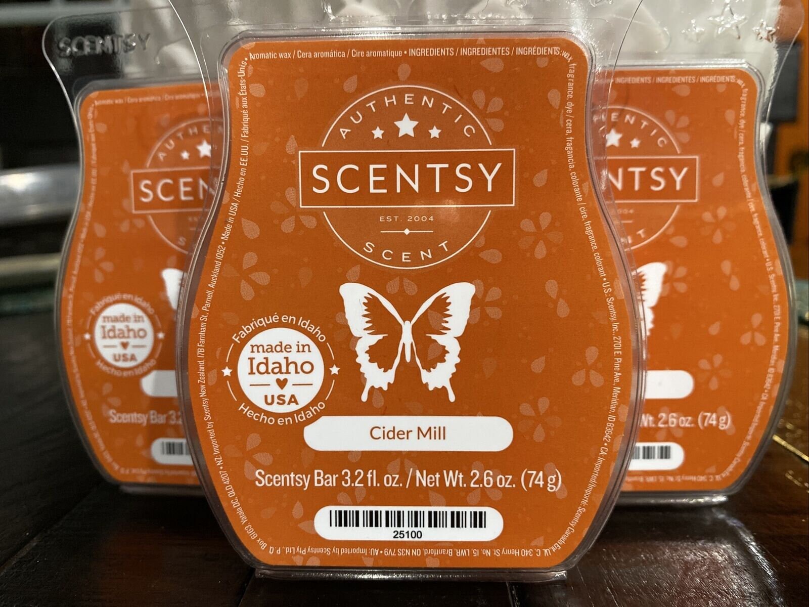 Lot of 3 Scentsy Cider Mill Wax Bars New Scent Warmer New - Etsy