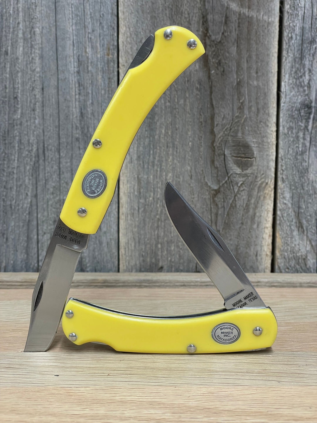 Custom Pocket Knife - Moore Maker, Groomsman, Engraved, Personalized ...