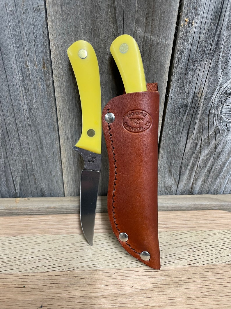 Custom Fixed Blade Knife Moore Maker Groomsman Engraved - Etsy