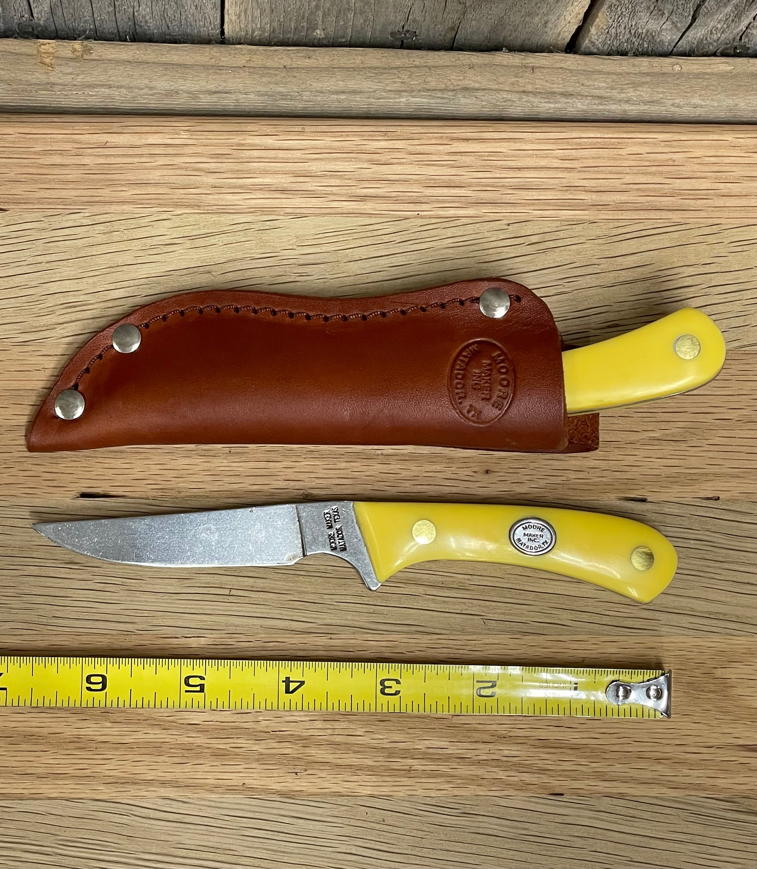 Custom Fixed Blade Knife Moore Maker, Groomsman, Engraved, Personalized ...