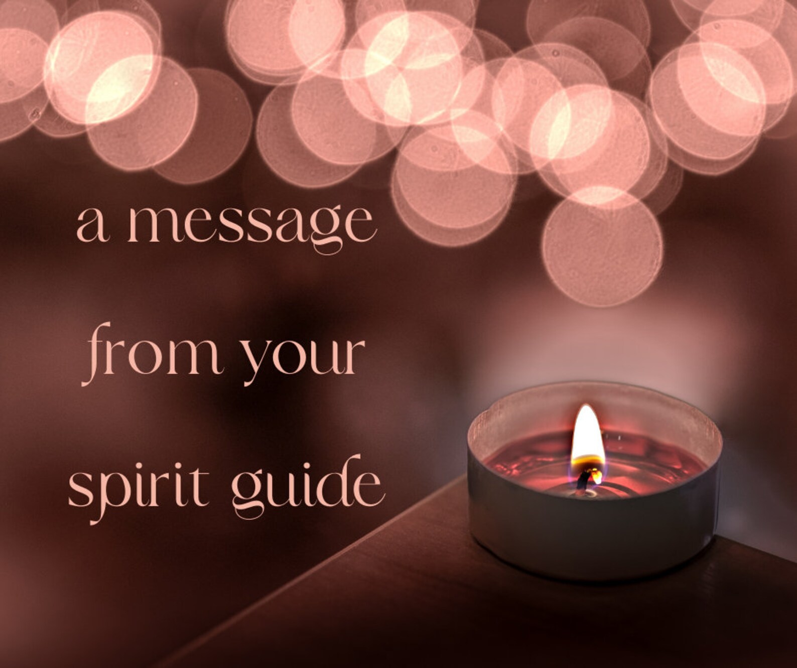 Spirit Guide Message - Etsy