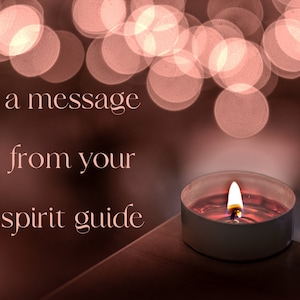 Spirit Guide Message - Etsy