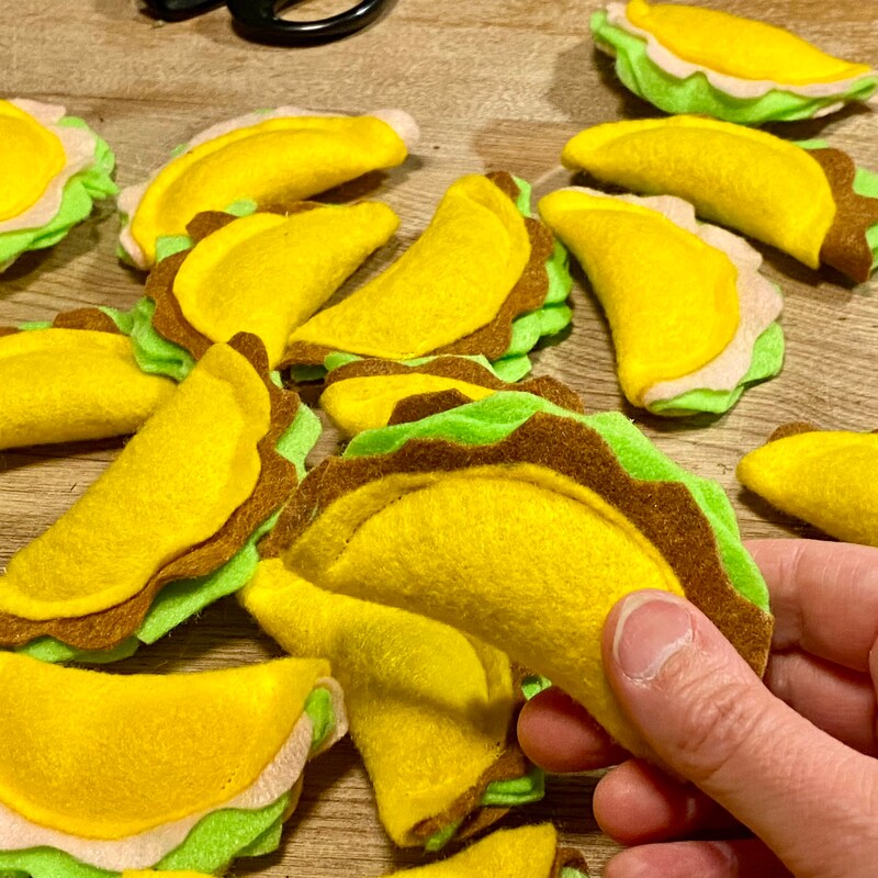 Taco Necklace - Etsy