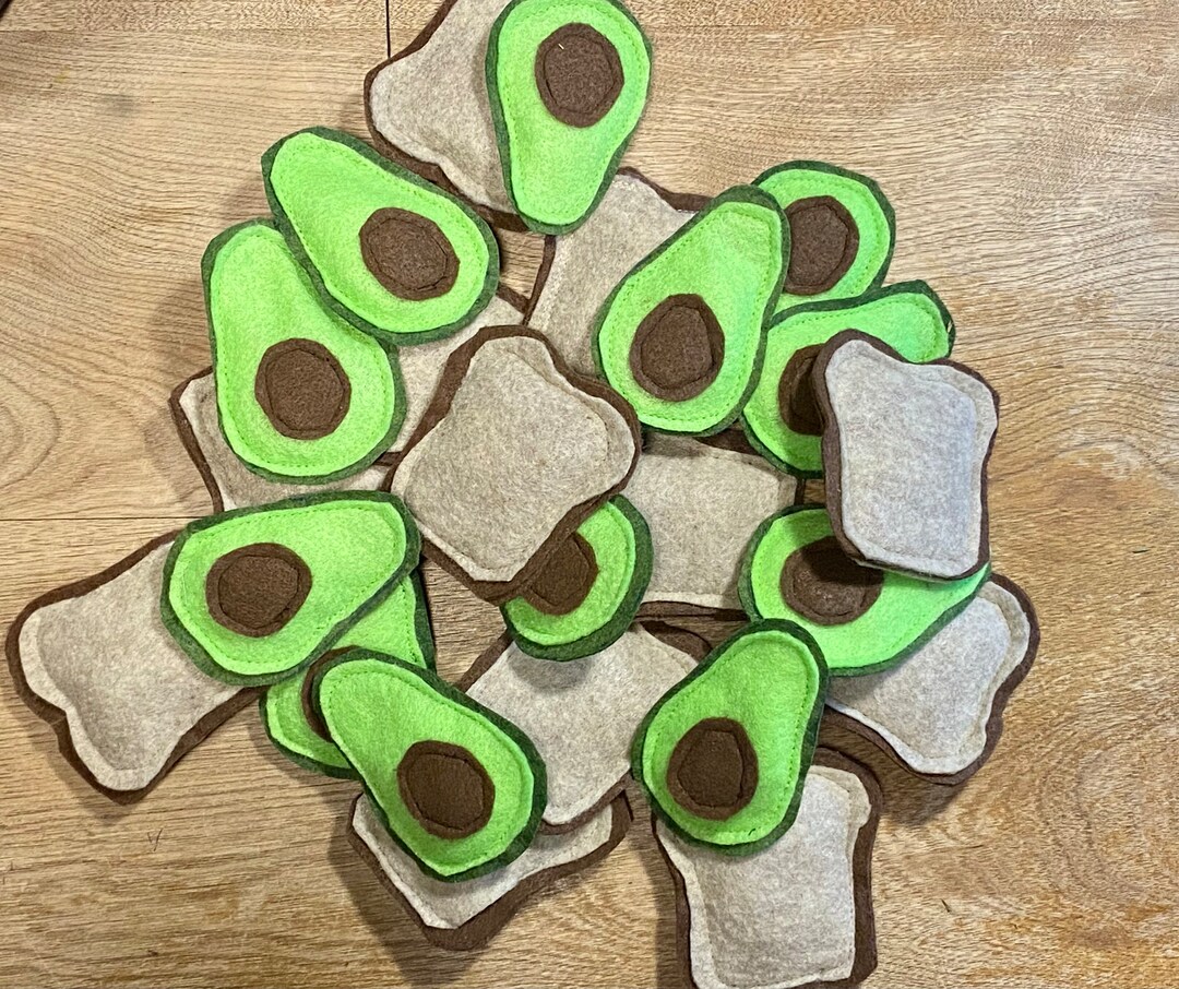 Avocado Toast Catnip Toy Set - Etsy