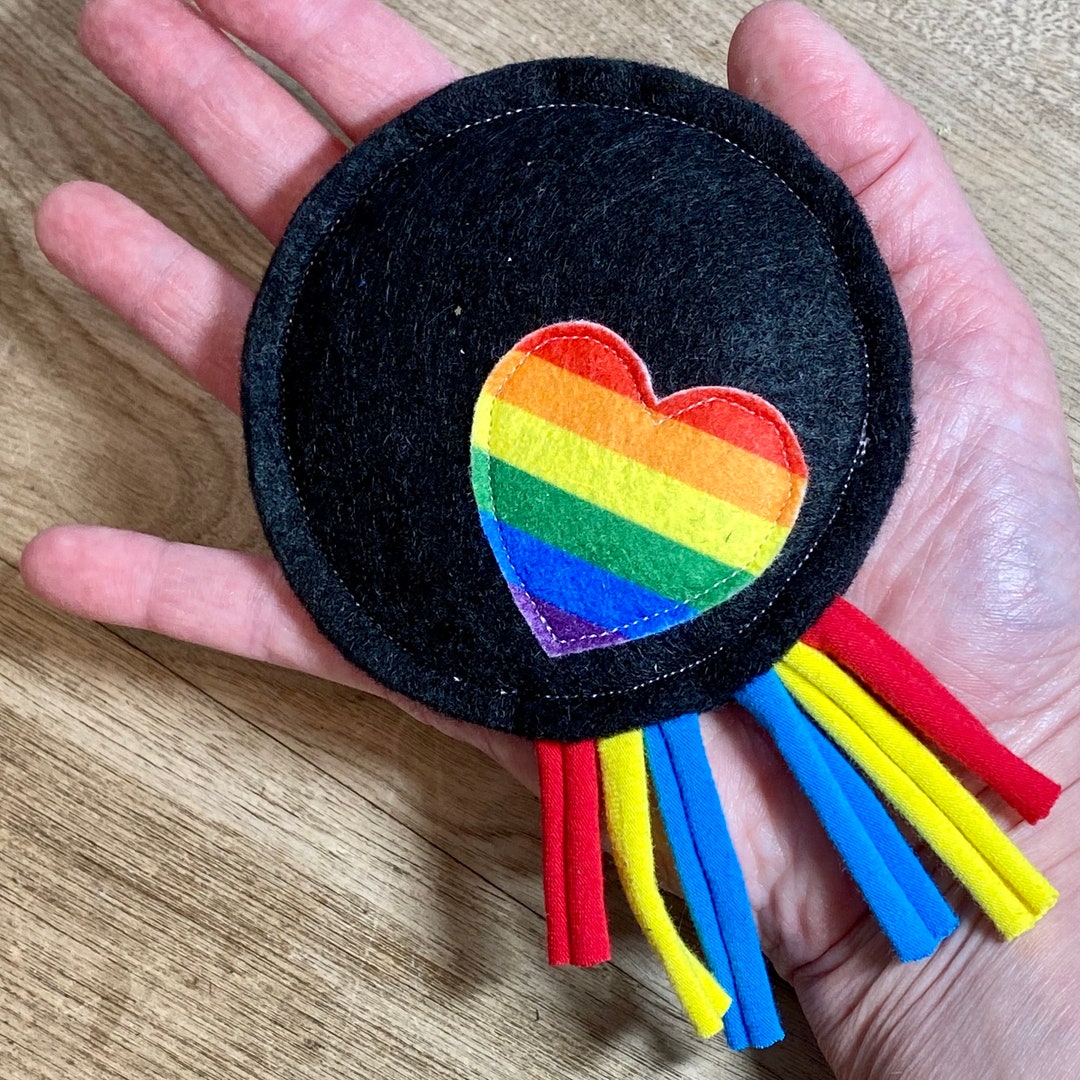 FUNDRAISER Catnip Crinkle Pride Toy for Stand in Pride - Etsy