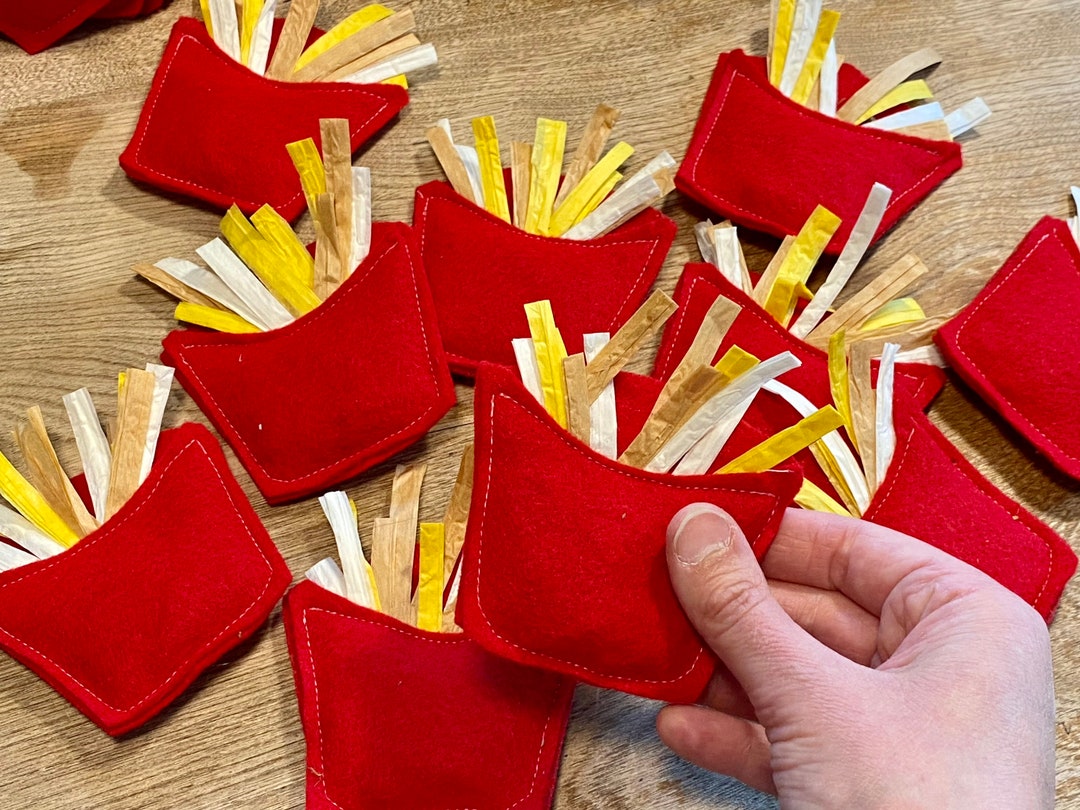 Catnip Crinkle Fries - Etsy