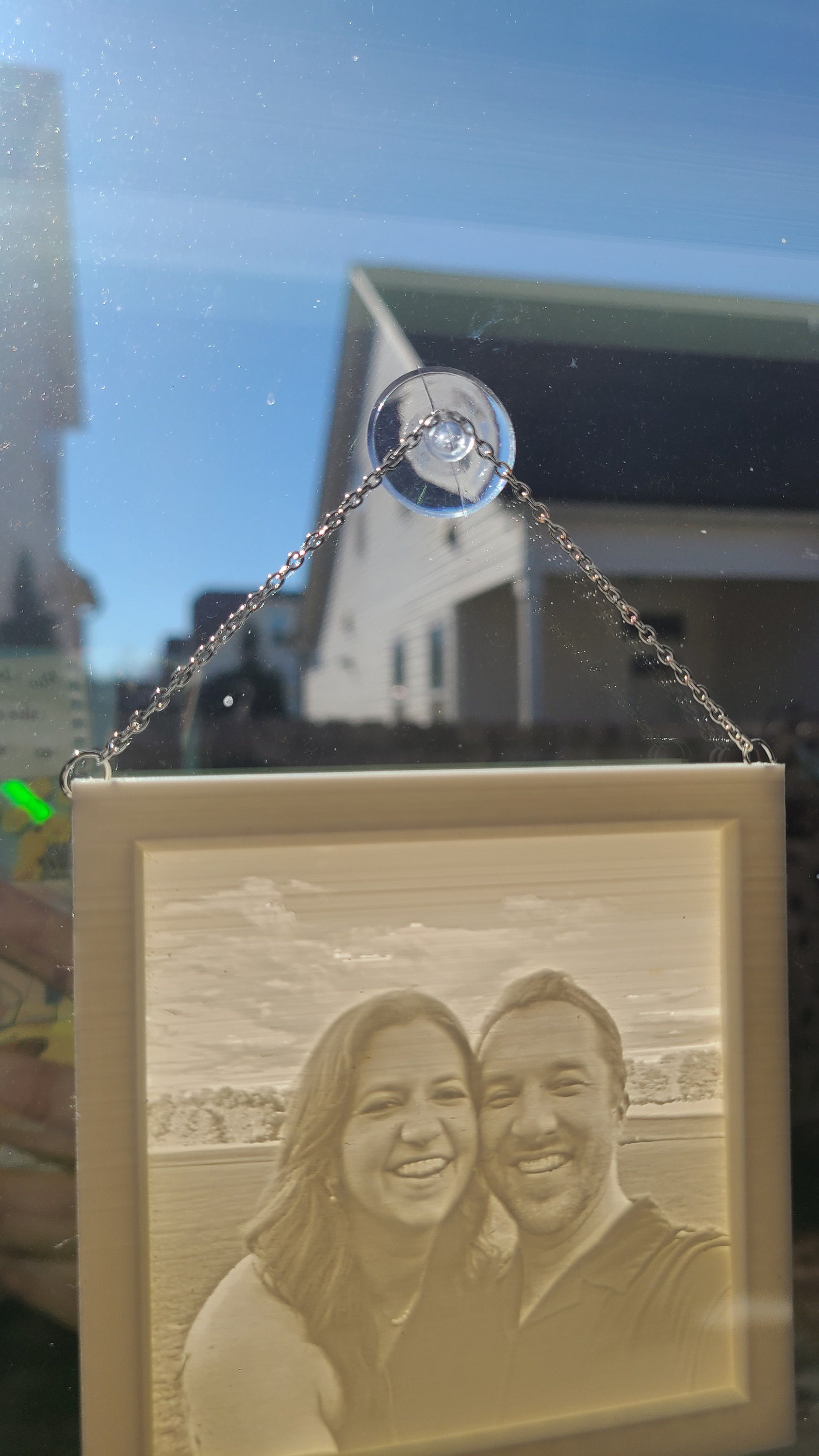 Custom Photo Suncatcher, Window Hanging, 3D Printed Personalized ...