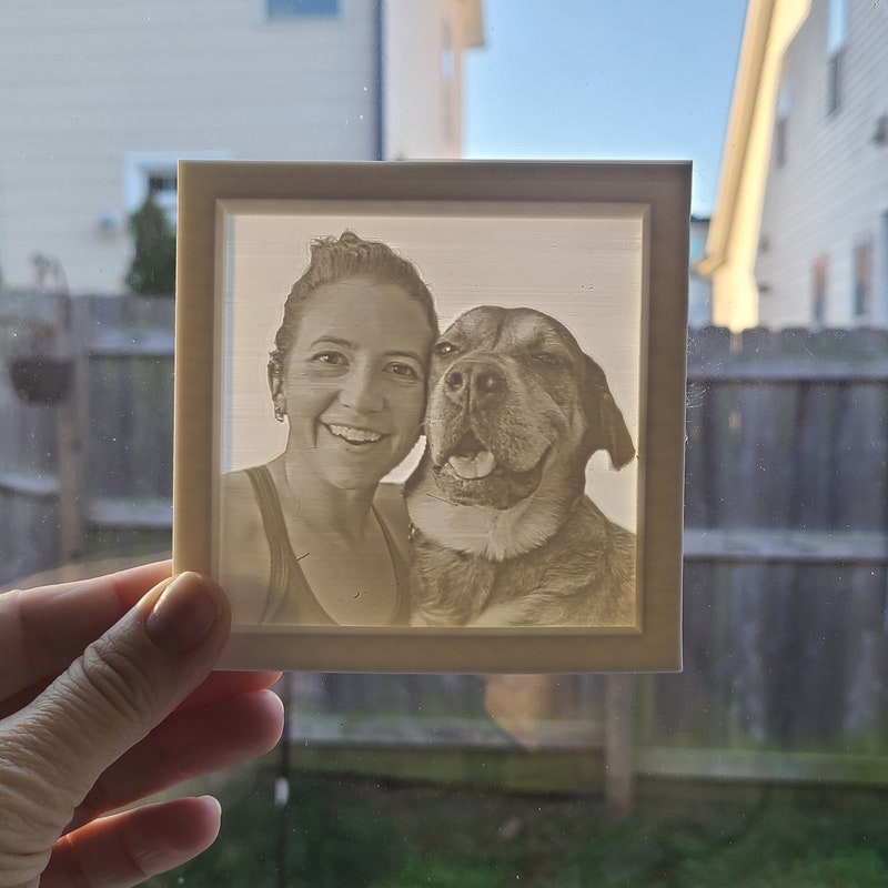 Custom Photo Sun Catcher - Etsy