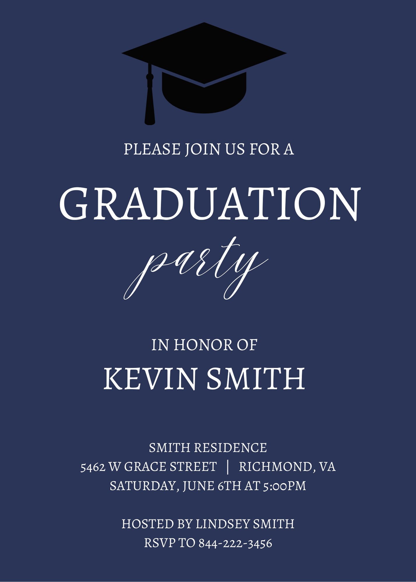Graduation Party Invitation, Graduation Party, Graduation Invitation ...