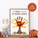 Fall for Jesus Handprint Art, Kids Craft, Christian Preschool Activity ...
