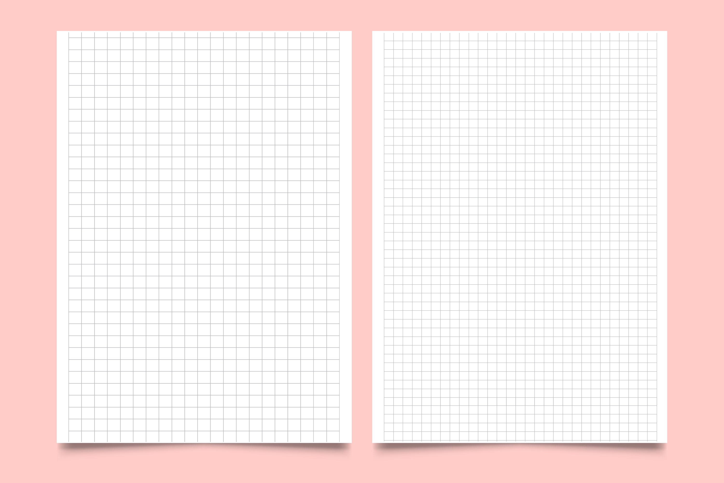 Printable Paper | Lined | Graph | Dot Grid | 9 Paper Bundle - Etsy