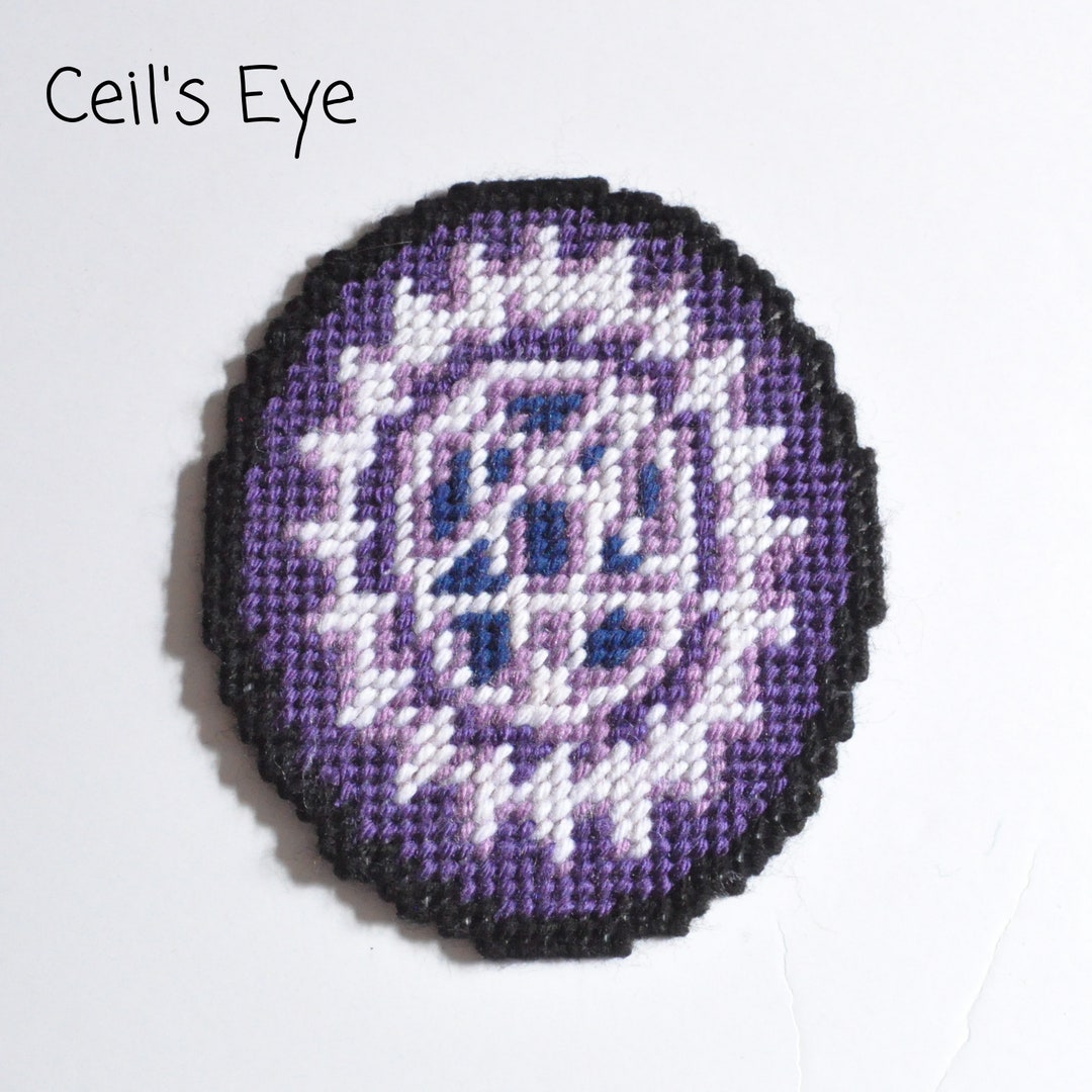 Anime Butler Eye Symbol Coaster Needlepoint - Etsy