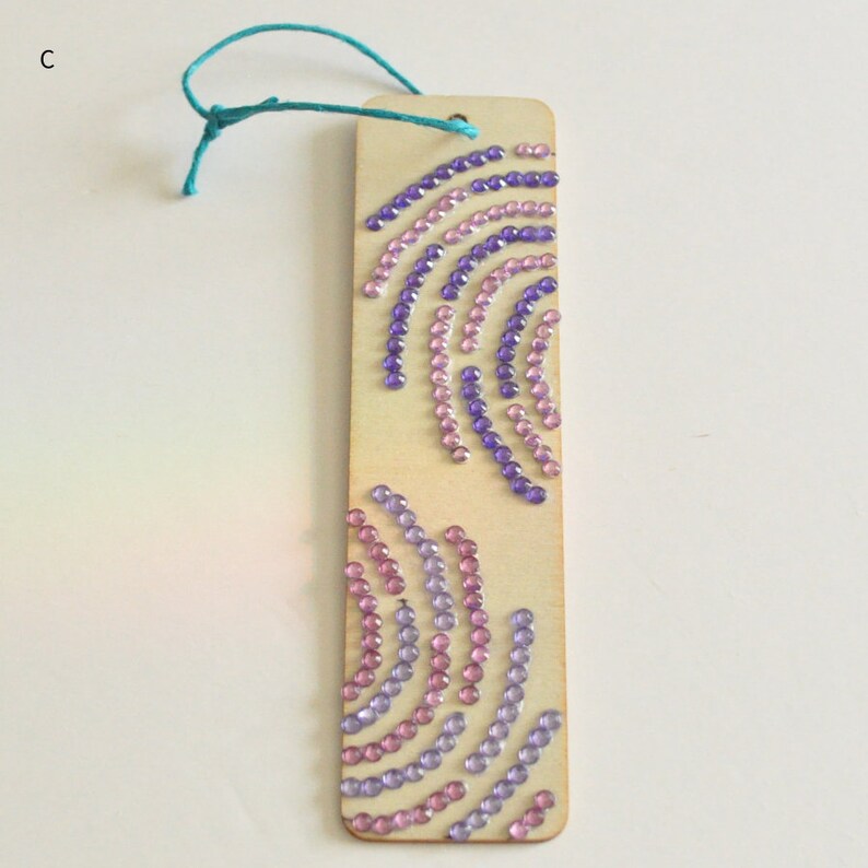 Completed Diamond Art Bookmark Listing Two - Etsy
