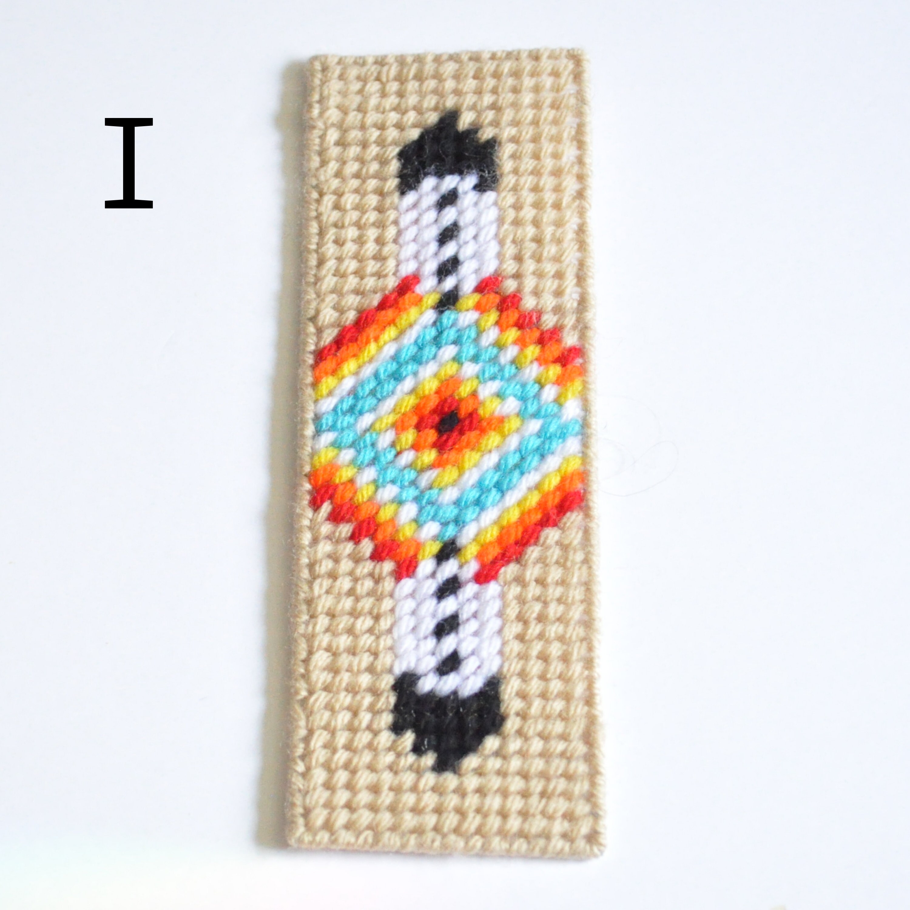 Native American Bookmark Needlepoint listing Two - Etsy