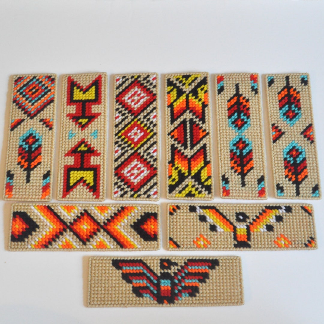 Native American Bookmark Needlepoint (listing One) - Etsy
