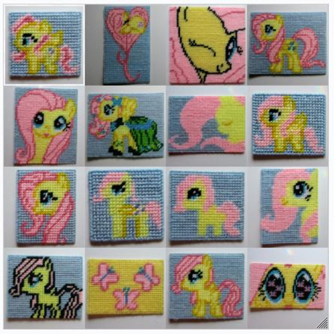 Pony Cartoon Needlepoint Listing One - Etsy