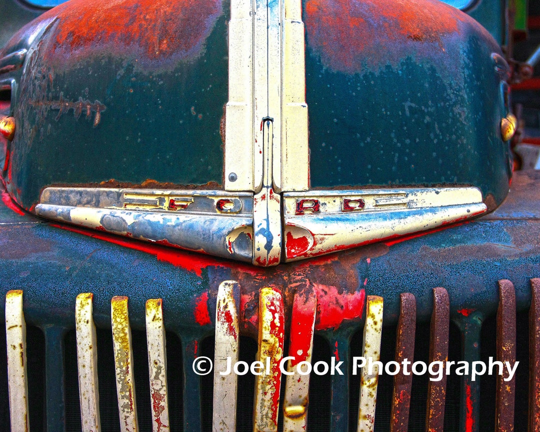 Ford - F100 - Pick up Truck - Patina - Rusted - Rat Rod - Etsy