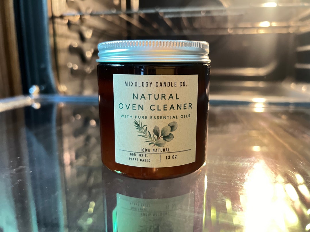 Natural Oven Cleaner | Eco-friendly Oven Scrub | 13 Oz Amber Jar ...