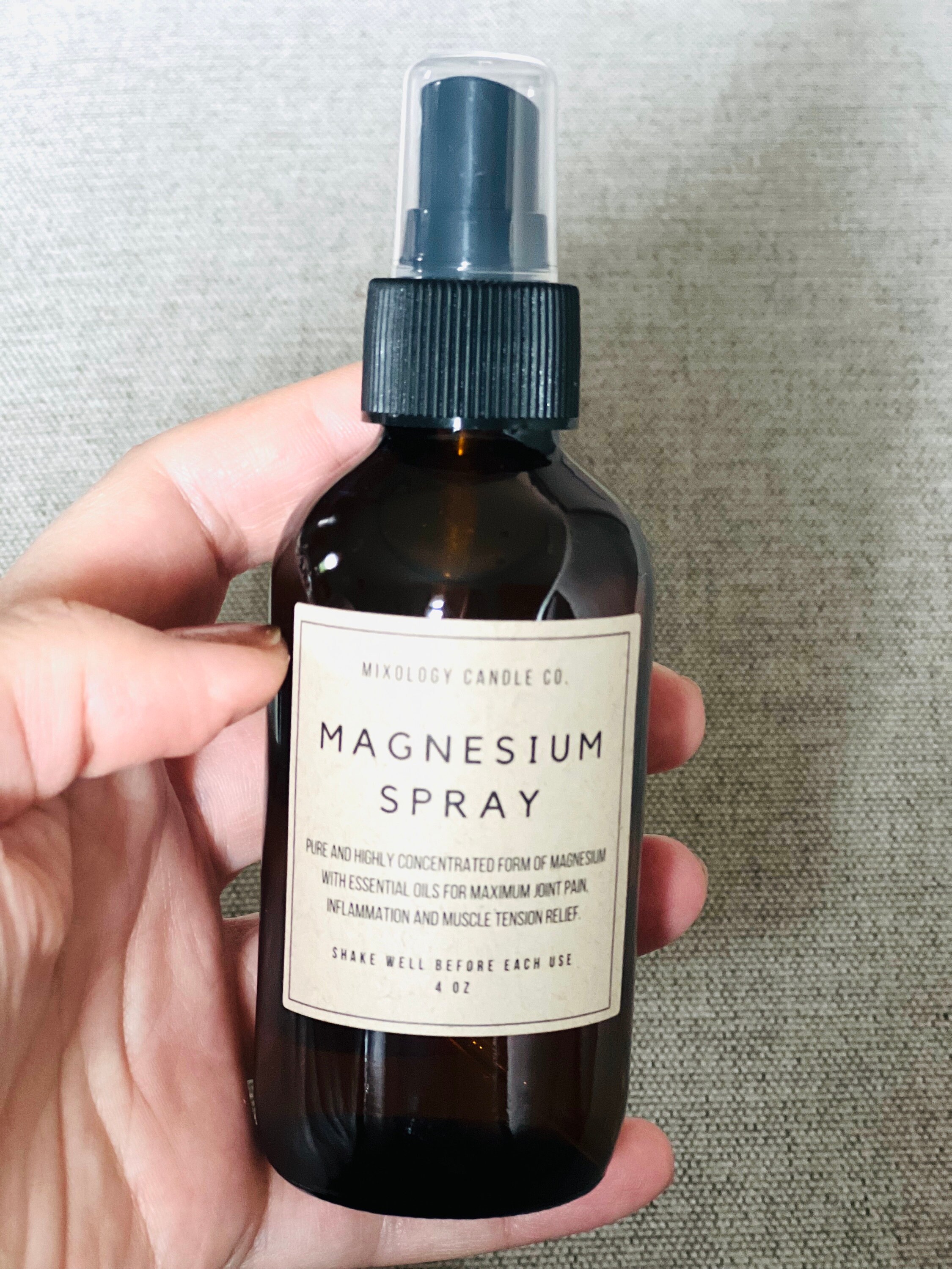 Magnesium Spray With Lavender Oil| Natural Soothe and Relax With ...
