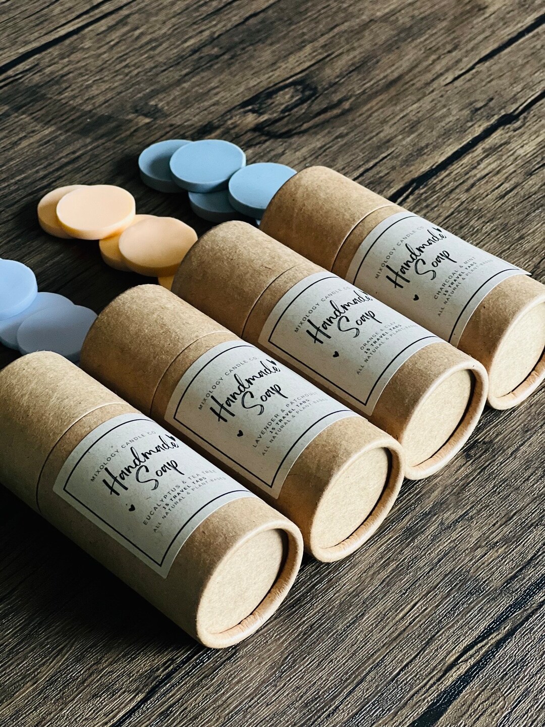 Eco-friendly Travel Soap Bar-handmade With Natural Ingredients, Small ...