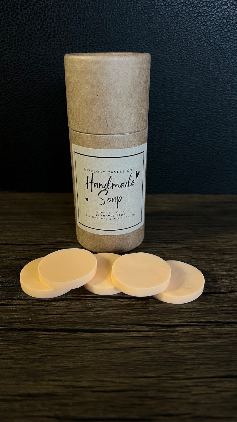 Eco-friendly Travel Soap Bar-handmade With Natural Ingredients, Small ...