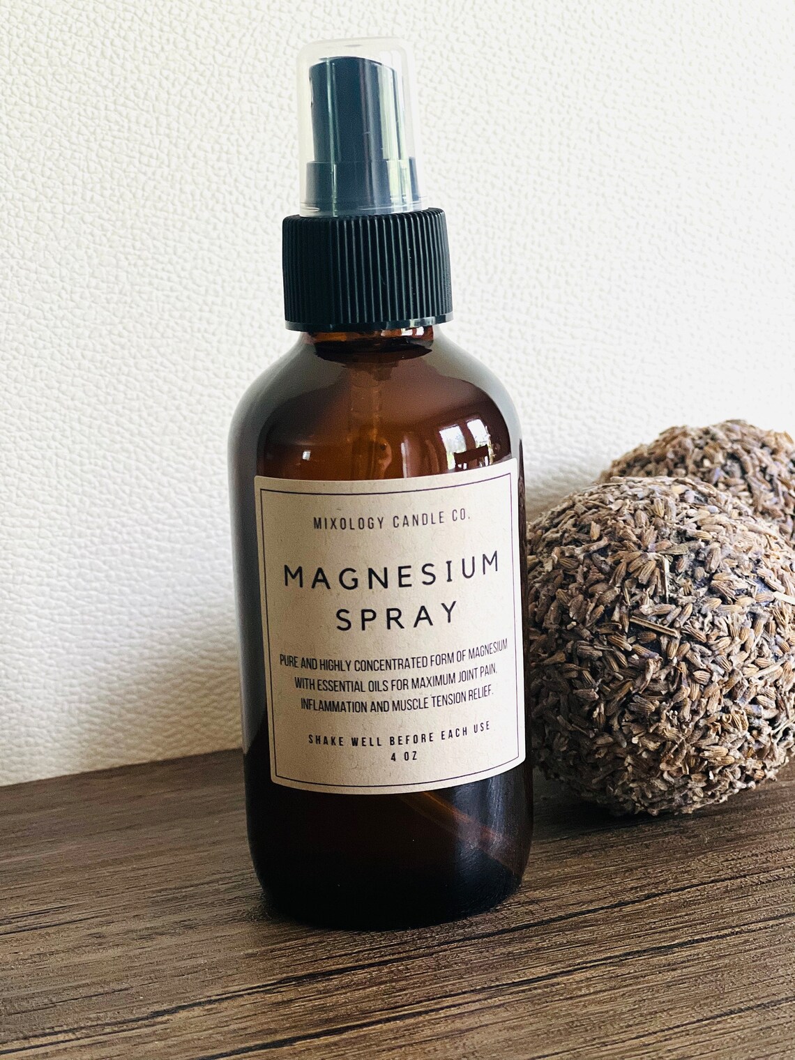 Magnesium Spray With Lavender Oil| Natural Soothe and Relax With ...