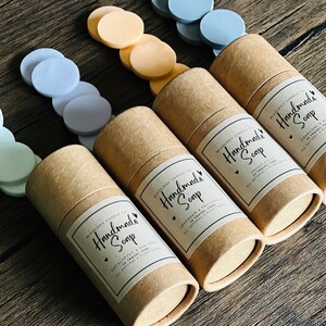 Eco-friendly Travel Soap Bar-handmade With Natural Ingredients, Small ...