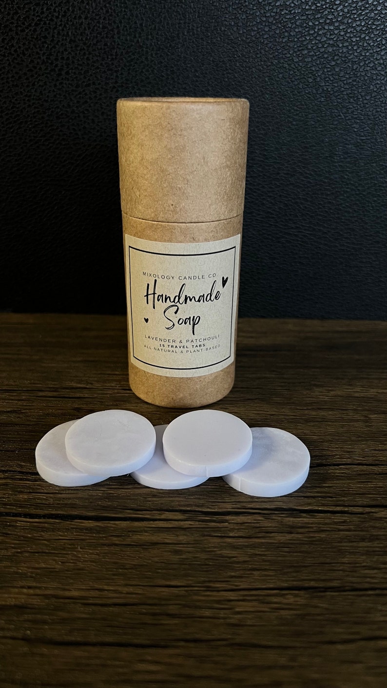 Eco-friendly Travel Soap Bar-handmade With Natural Ingredients, Small ...