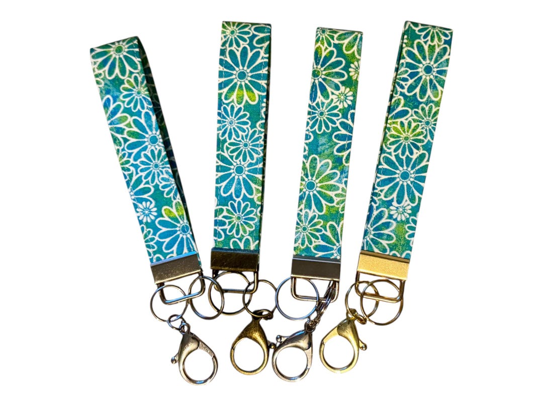 Floral Key Fob Phone Case Wristlet Organizer for Mom Appreciation Gift ...