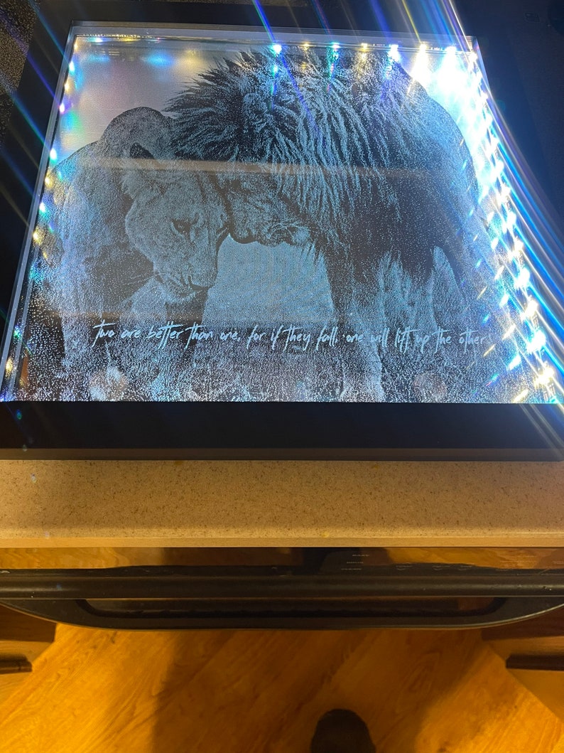 Lighted Shadow Box - Etsy