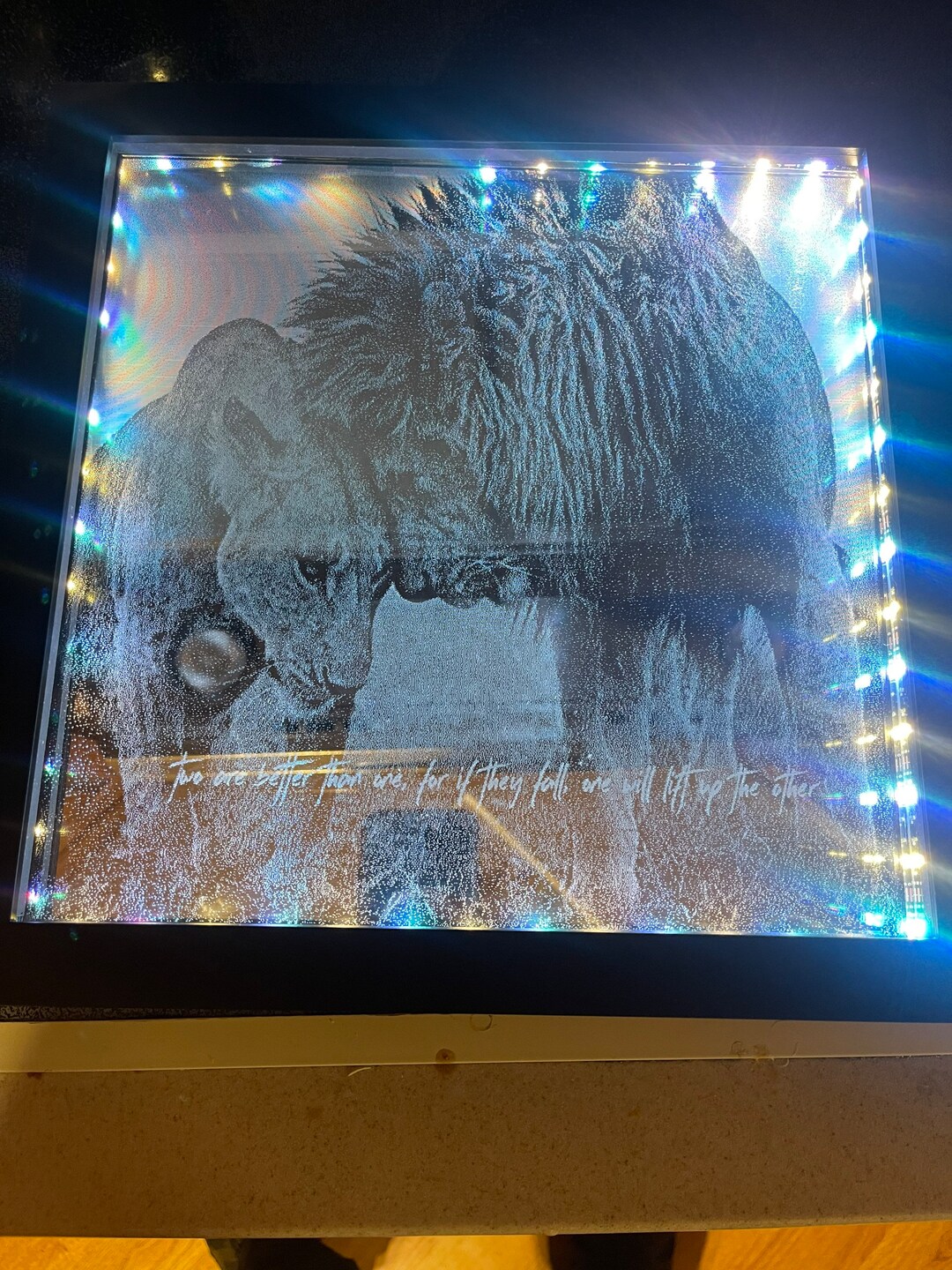 Lighted Shadow Box - Etsy