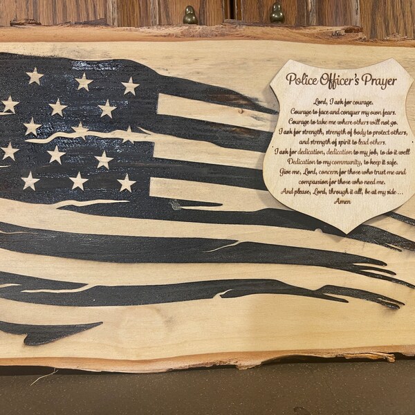 Police Officer Memorial Plaque - Etsy