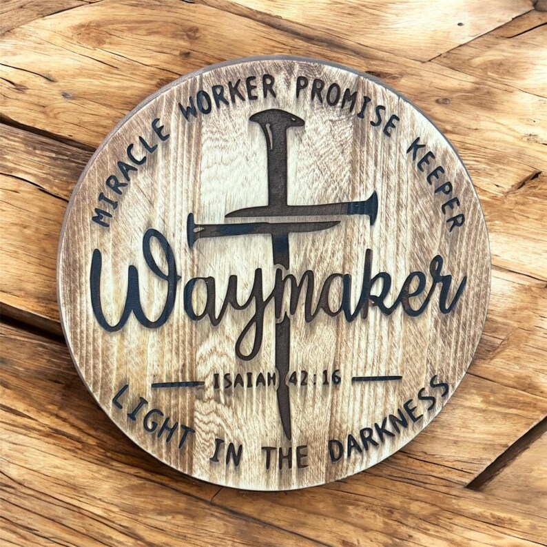 Christian Wall Art Spiritual Decor Inspirational Quotes Encouraging ...