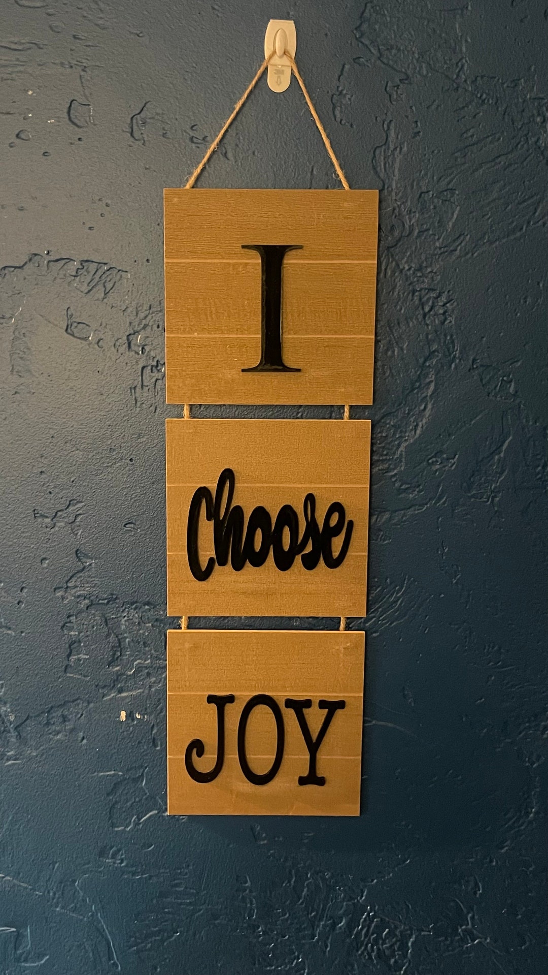 Encouraging Sign Affirming Wall Art Faith Home Decor Three Tier Acrylic ...