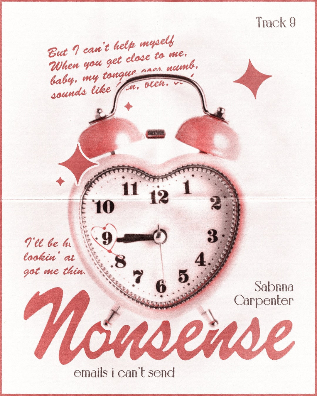 DIGITAL DOWNLOAD Sabrina Carpenter Nonsense Poster - Etsy