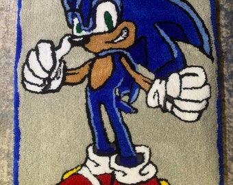 Sonic the Hedgehog Floor Mats - Etsy