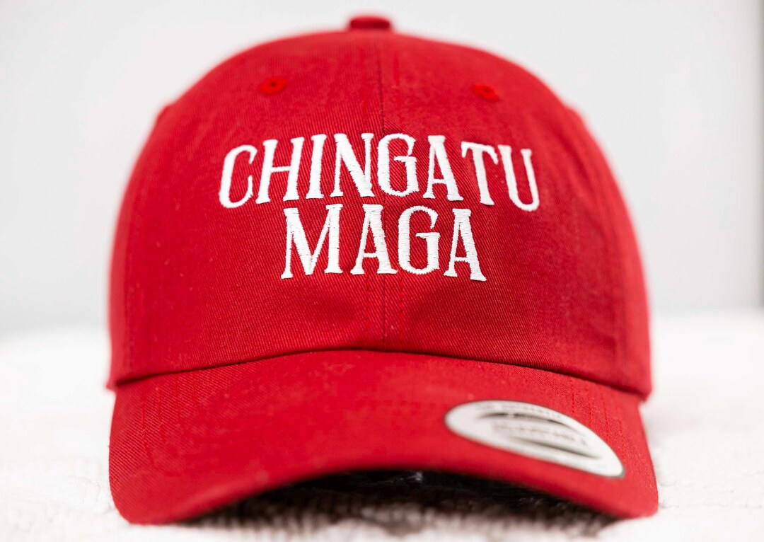 Chinga Tu Maga Embroidered Hat, Anti MAGA Baseball Cap, Chinga Tu Maga ...
