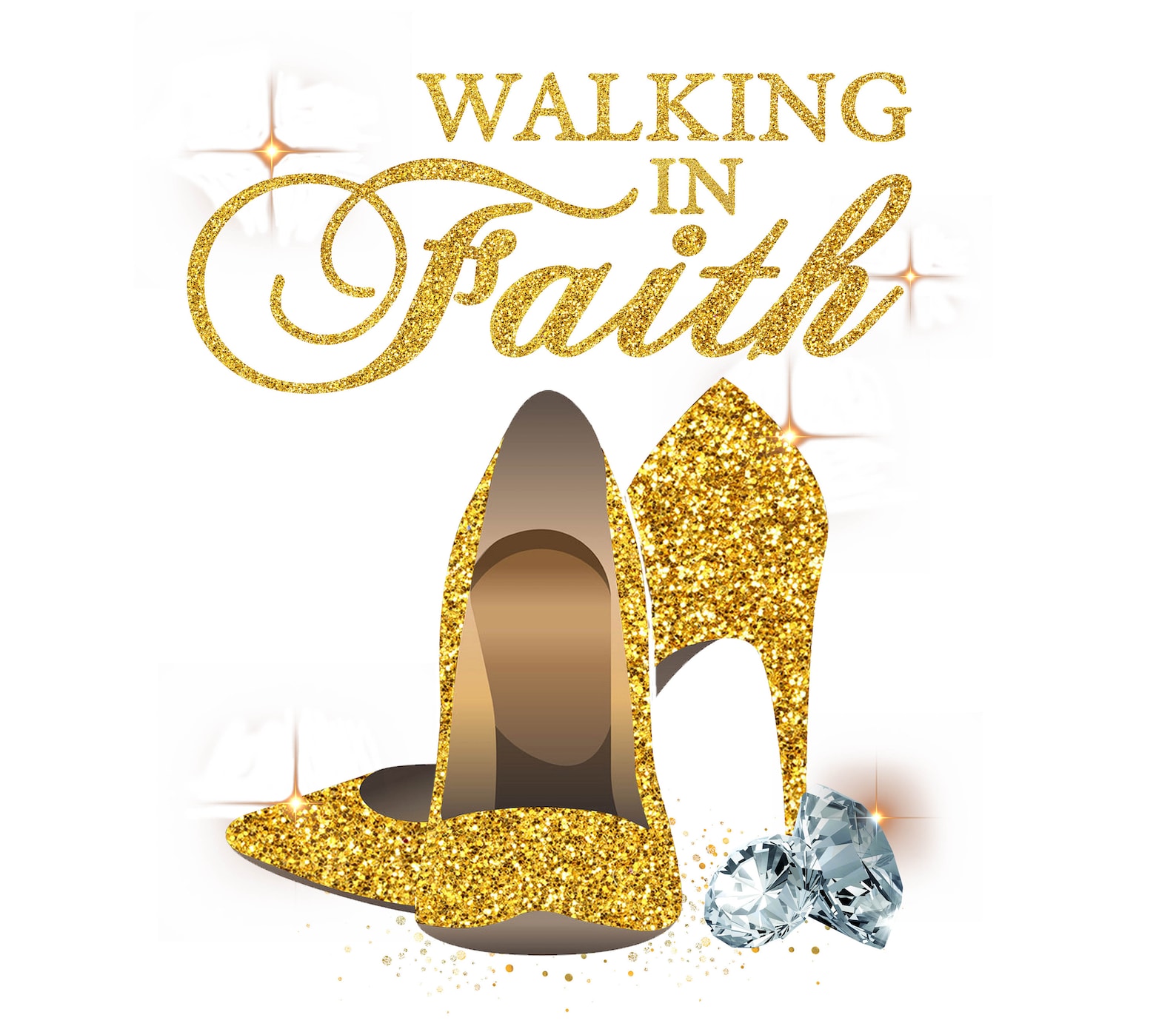 Walking in Faith Heels Digital Download, Heels Designs Downloads for ...