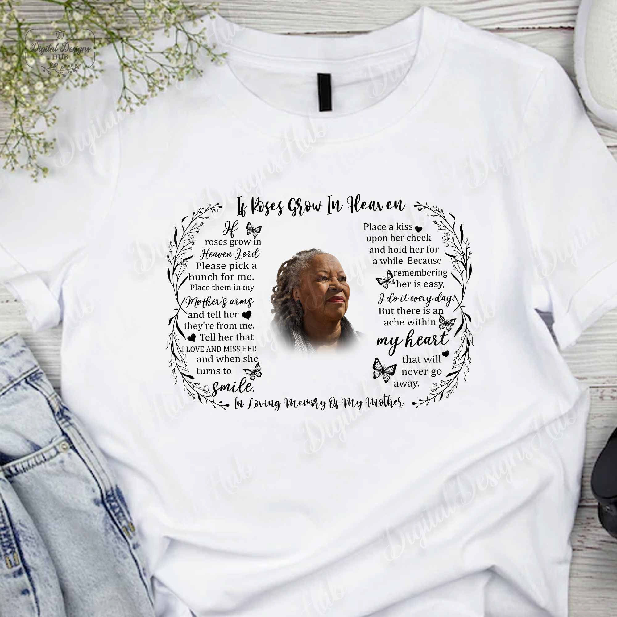 Memorial Svg File for Loss of Mother Mom Memorial Svg Files - Etsy ...