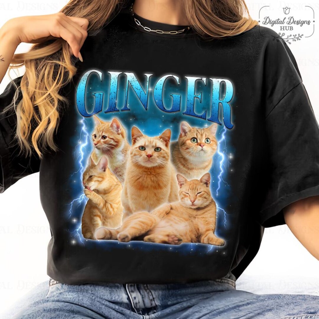 Custom Cat Bootleg Tee, Custom 90S Bootleg Shirt Comfort Colors, Retro ...