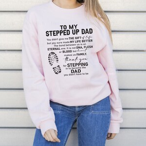 To My Stepped up Dad Message Png Files | Step Dad Png Printables Design ...