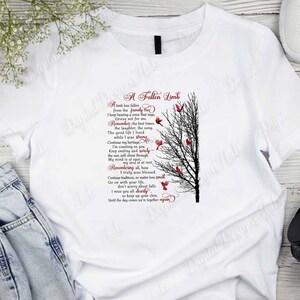 A Fallen Limb Memorial PNG File Loss of Grandma, Sympathy Bereavement ...