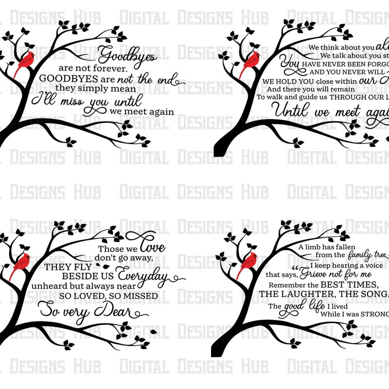 Memorial Cardinal Svg - Etsy