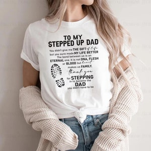 To My Stepped up Dad Message Png Files | Step Dad Png Printables Design ...