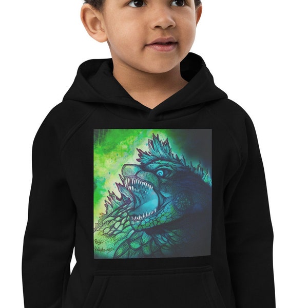 Godzilla Hoodie - Etsy